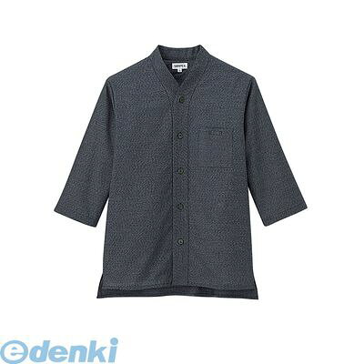 ●仕様：LL　（黒）●メーカー品番 サイズ 着丈(cm) 肩巾(cm) 胸囲(cm) 袖丈(cm)：JT-1257 LL 74 50 118 46●ポリエステル80%+綿20%/絣