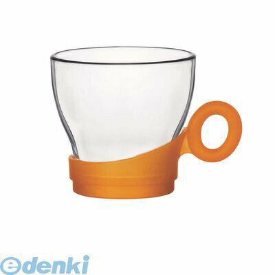 ●仕様：BE3　OR（04174）6入●メーカー品番 カラー 直径×高さ(mm) 容量(cc)：1.21890BE5 オレンジ 67×62 100●ボルミオリ・ロッコオスロカラーシリーズ※イタリア※全面強化ガラステーブルが華やかになるカラー...