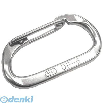 ●開口部が大きく使用しやすいジョイント金具です。●ばね状のリング部をたおす（押す）ことで、開閉できます。●チェーン・ワイヤー・ロープ等の連結金具として、また端末の金具のジョイントに。●使用荷重(kN):0.69●t(mm):4.5●D2(m...