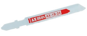 &nbsp; アックスブレーン &nbsp; 06-6534-1136 女性にもおすすめ！切断能力は装着するジグソー本体及び切断作業時のストローク数、切断材料の材質・硬度・厚さにより変化します。【仕様】●材質：AX1B-24〜AX1B-14...