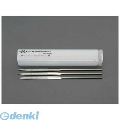 エスコメーカーお問い合わせ：06-6532-6226●全長…200mm●粒度…＃200、＃400、＃600●形状…半丸●刃幅…7.7mm●刃厚…2.5mm●コーティング長…70mm●軸径…φ4mm●刃材質…SK●EA826ND-20、40、...