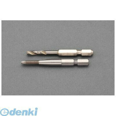 エスコメーカーお問い合わせ：06-6532-6226●六角軸ポイントタップ＆ドリル●ドリルサイズ…8.5mm●タップサイズ…M10.0×1.5mm●対応加工材厚み…10mm以下●回転数…鉄工：300rpm、非鉄・樹脂：450rpm●全長…7...