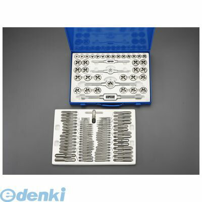 ●材質…アロイスチール●先・仕上げタップ35本、ダイス35個●サイズ…(メトリック並目・細目)M2×0.4・M3×0.5・M4×0.7・M5×0.8・M6×1.0・M6×0.75・M7×1.0・M7×0.75・M8×1.25・M8×1.0・...