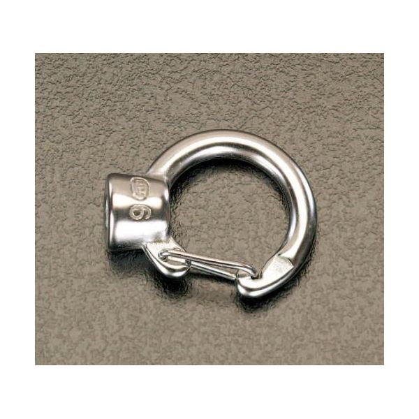 エスコメーカーお問い合わせ：06-6532-6226●使用荷重…40kg●内径…40mm●サイズ…D：10mm、B：22mm、S：12mm●ねじ径…M10●材質…SUS304