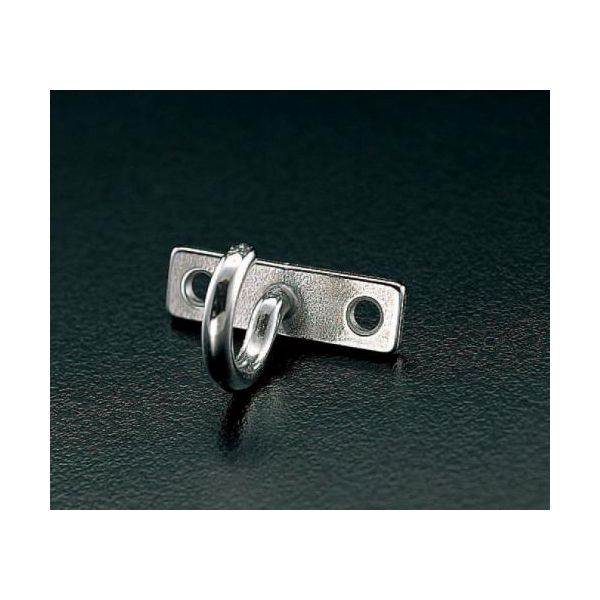 エスコメーカーお問い合わせ：06-6532-6226●奥行×高さ…32×25mm●幅…40mm●開口…10mm●使用荷重…15kg●穴径…5mm●サイズ(mm)…D：5、L：12、W1：40、S1：10●材質…SUS304●バレル研磨仕上げ...