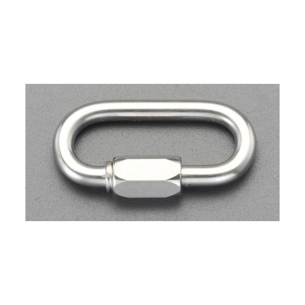 エスコメーカーお問い合わせ：06-6532-6226●材質…SUS316●線径…8mm●内寸…58×17.5mm●口の開き…11mm●使用荷重…1100kg