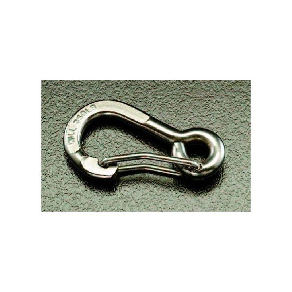 エスコメーカーお問い合わせ：06-6532-6226●材質…SUS316●線径…7.9mm●全長…83mm●口の開き…14.2mm●使用荷重…292.5kg