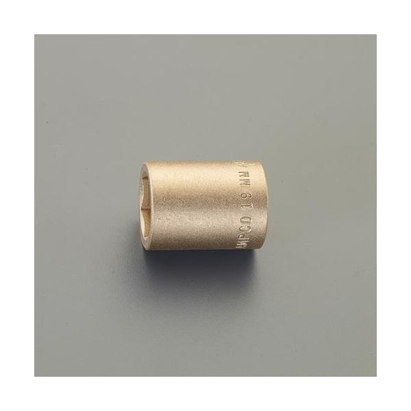 エスコメーカーお問い合わせ：06-6532-6226●差込角…1/2”●6ポイント●材質…アルミニウム青銅●対辺(mm)…13●外径(mm)…25.4●全長…30mm●重量…70g●重量…70g