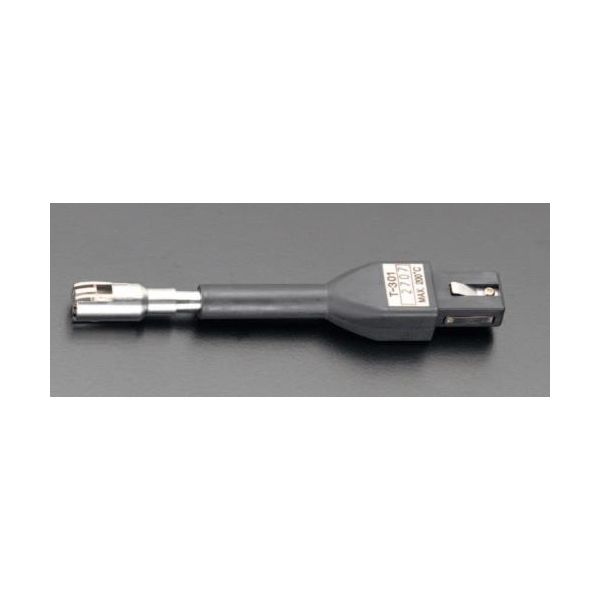 エスコメーカーお問い合わせ：06-6532-6226●全長…100mm●用途…表面温度用●温度範囲…−50〜250℃●先端材質…ステンレス●測定方法…K熱電対