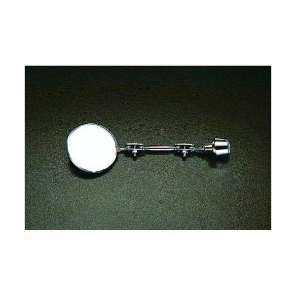 ●倍率…等倍●ミラー径…φ82mm●ミラー受部…ステンレス●ミラー材質…ガラス●ボールジョイント付。あらゆる角度で点検可能●マグネット付の土台でしっかり固定します●ミラーの裏面は耐腐食ステンレス製●先端ミラーは交換可能(交換ミラー：EA72...