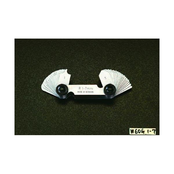 ●材質…スチール●測定内容…7.5〜15mm（0.5トビ）●凸凹プレート数…各16枚●フレームサイズ…78mm　