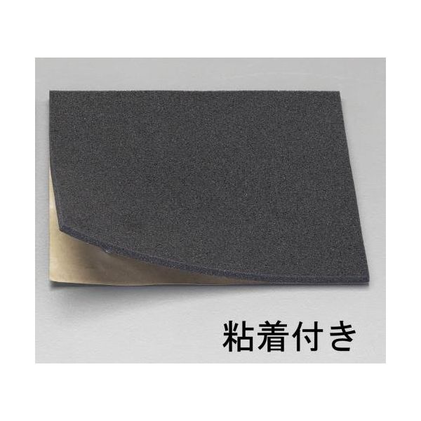 ●材質…低反発ウレタン●厚み…5mm●発砲倍率…1.7倍●サイズ…200×200mm●重量…約26g●粘着…付き●カラー…黒　
