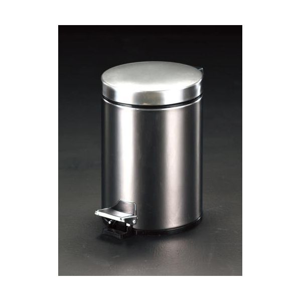 エスコメーカーお問い合わせ：06-6532-6226●容量…30L●サイズ…φ305×665(H)mm●重量…3.2kg●材質…本体：ステンレス、中容器：ポリプロピレン●手を使わずに足で蓋の開閉ができる、便利で衛生的なペダル式です。●中容器...