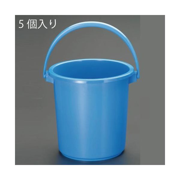 エスコメーカーお問い合わせ：06-6532-6226●材質…ポリエチレン●本体とフタは別売りです●食品や飲み水の保存にも安心です。●サイズ…φ315×285（H）mm●入数…5個●容量…15L
