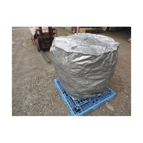 ●フレコンバックを紫外線・雨・ほこり等から守ります。●サイズ…φ1200×1200(H)mm●厚み…0.25mm　