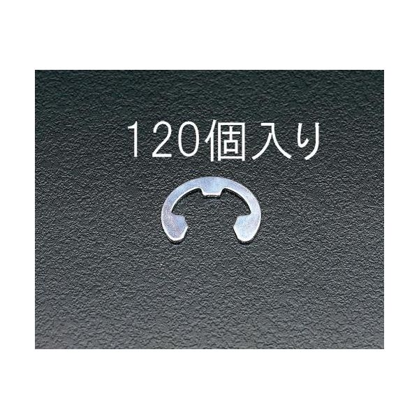 ●材質…バネ鋼●仕上…三価クロメートメッキ●適合軸径…5mm●入数…120個　