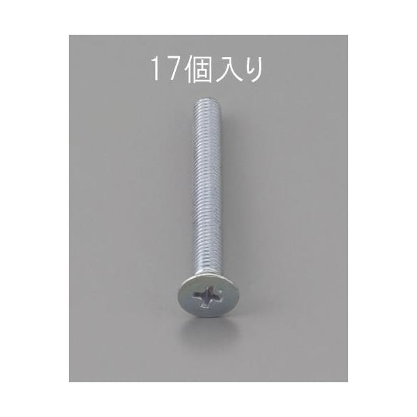 エスコメーカーお問い合わせ：06-6532-6226●材質…鉄(三価クロメート)●並目ねじ●全ねじ●頭形状…（＋）皿頭●サイズ…M3×35●ピッチ…0.5●入数…17個