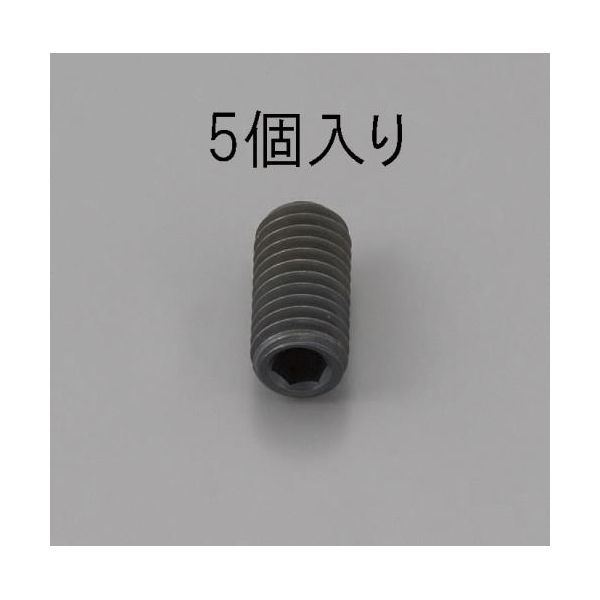エスコメーカーお問い合わせ：06-6532-6226●材質…鉄(黒色クロメート)●並目ねじ●サイズ…M12×16●ピッチ…1.75●入数…5個