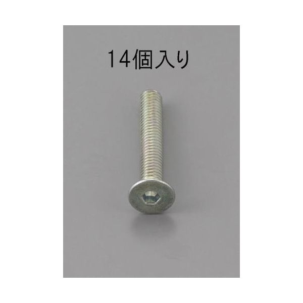 エスコメーカーお問い合わせ：06-6532-6226●材質…鉄(三価クロメート)●並目ねじ●全ねじ●サイズ…M3×16●ピッチ…0.5●入数…14個