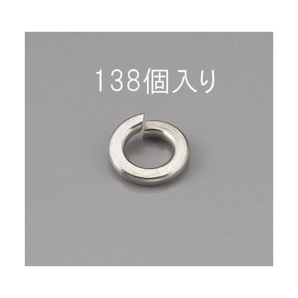 ●材質…ステンレス（SUS304）●呼…M4●内径×外径×厚み(mm)…4.1×7.6×1.0●入数…138個　