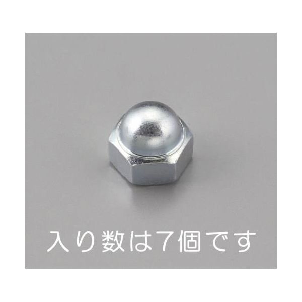 ●材質…鉄(三価クロメートメッキ)●サイズ…M6●ピッチ…1●入数…7個●六角対辺(mm)…10●並目ねじ　