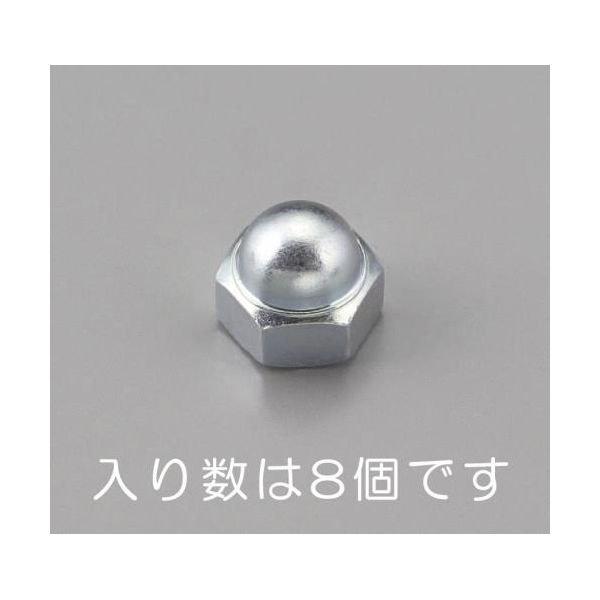 エスコメーカーお問い合わせ：06-6532-6226●材質…鉄(三価クロメートメッキ)●サイズ…M5●ピッチ…0.8●入数…8個●六角対辺(mm)…8●並目ねじ