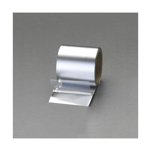 ●サイズ…50mm×1m●厚さ…0.1mm●パッケージ重量…46g●耐熱温度…300℃●材質…基材：アルミ箔、粘着材：シリコーン系●超耐熱粘着素材を使用しています。●マフラー補修用●航空機エンジン補修用にも最適●使用温度範囲…300℃まで　