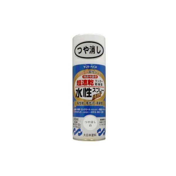 ●ツヤなし●内容量：300ml●カラー：ツヤ消し白●塗り面積(1回塗り)：1.0〜2.0m2●塗り面積(2回塗り）：約0.5〜1.0m2●乾燥時間（指触）：20℃：約8分　冬期：約16分　　　　　　(半硬化)：20℃：約20分、冬期：約30...