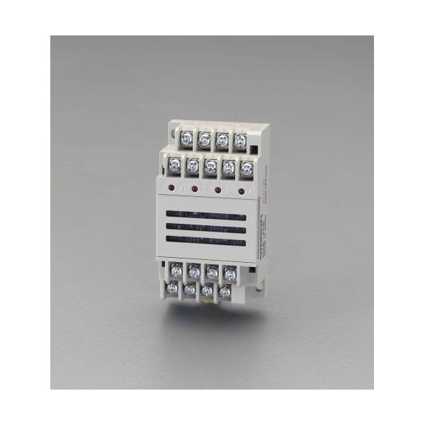 エスコメーカーお問い合わせ：06-6532-6226●定格電圧…DC24V●接点構成…1c×4●定格通電電流…5A●使用周囲温度…-25℃〜55℃●サイズ…48×84×31mm●動作表示用LED付●DINレール取付け