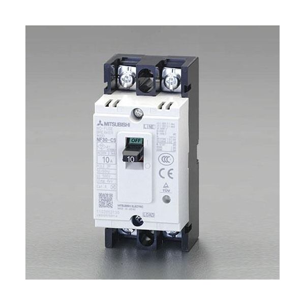 エスコメーカーお問い合わせ：06-6532-6226●定格絶縁電圧…600V●サイズ（mm）…a：50 b：130 c：68 ca：90●重量…450g●フレーム50用●極数…2極●定格電流…30A