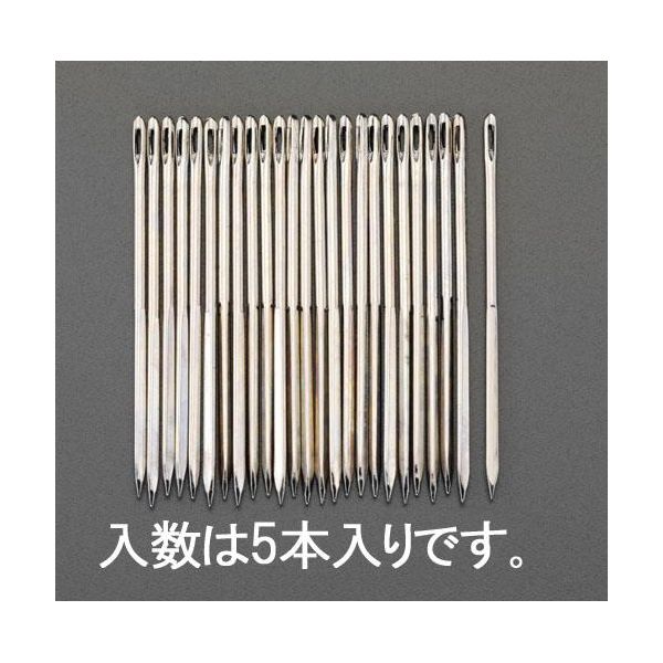 エスコメーカーお問い合わせ：06-6532-6226●帆針●ニッケルメッキ●サイズ…1.6×60mm●入数は5本入りです。