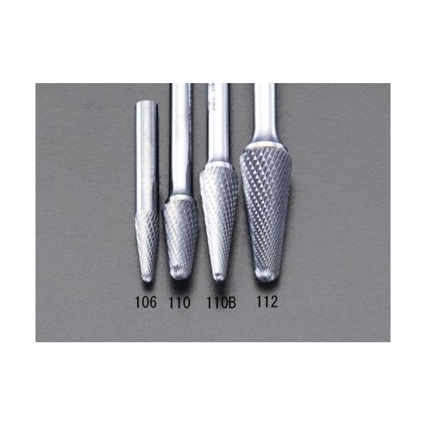 エスコメーカーお問い合わせ：06-6532-6226●刃形状…ファインダイヤモンドカット●材質…タングステンカーバイド、TiAlNコーティング●適合材質：ステンレス鋼、鍛鋼、サーメット、一般鋼、鋳鉄、ニッケル、銅、銅合金、チタン●軸径…6m...