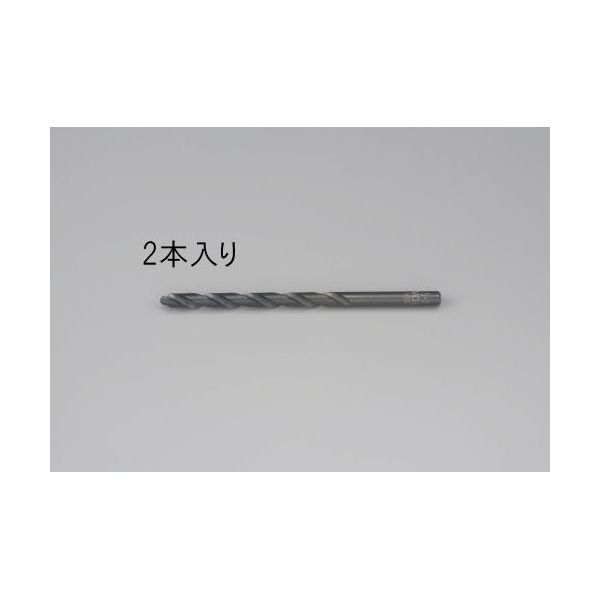 エスコメーカーお問い合わせ：06-6532-6226●材質…HSS(ハイス)●刃先径…3.4mm●全長…73mm●溝長…45mm●用途…鉄、銅、アルミ、プラスチック、木材用●入数…2本入り●シンニング付●食付性、穴精度が抜群