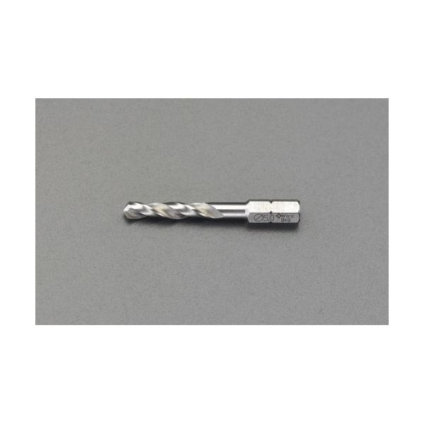 エスコメーカーお問い合わせ：06-6532-6226●商品名…848HSS●材質…HSS●六角軸…6.35mm(1/4”)●刃先径…6.0mm●全長…50mm●有効長…26mm●重量…9g
