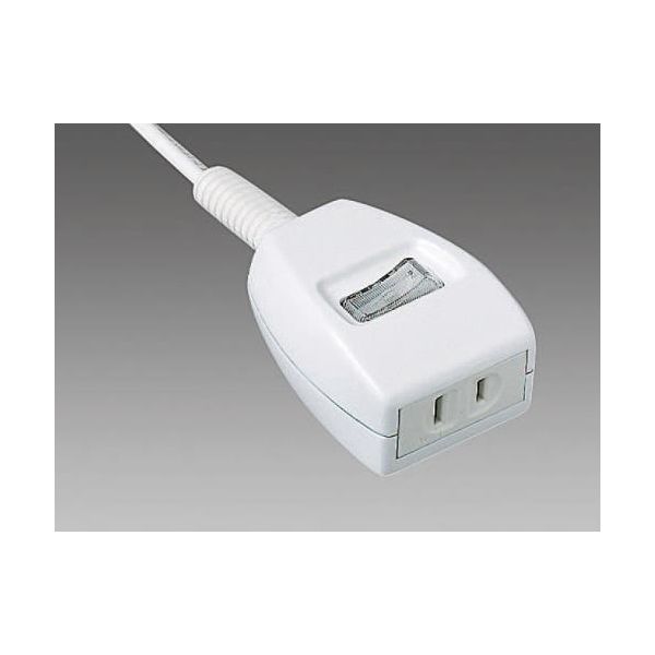 エスコメーカーお問い合わせ：06-6532-6226●型式…WHS2621WKP●定格…15A・125V(1500W)●コンセント数…2P×1口●個別スイッチ1個●コード…二重被覆の安全構造●ホルダ(EA815GL、GL-120)取付可能●...