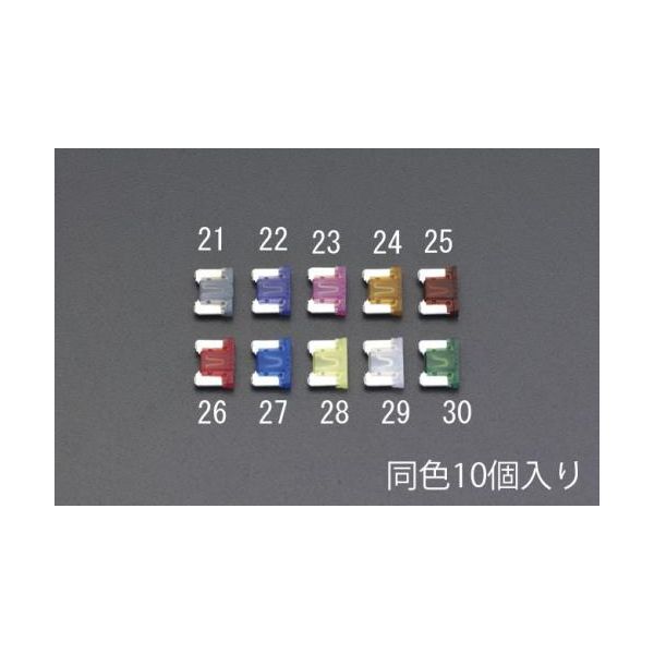 ●サイズ…8.7×10.9mm●定格電流…20A●ハウジングカラー…黄色●入数…10個　