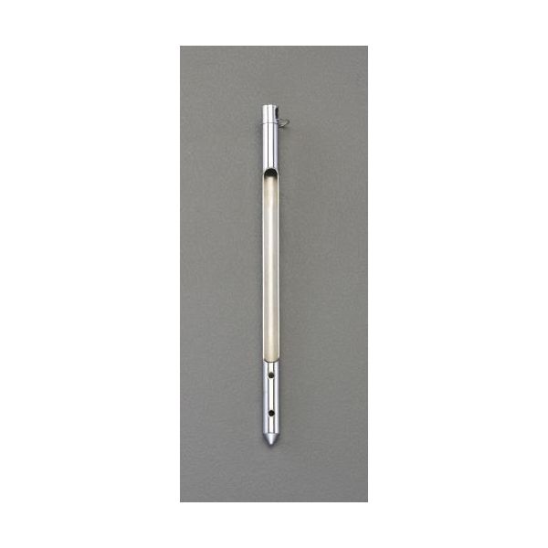 ●水温、地温の測定に●サイズ…φ9×330mm●重量…28g●材質…真鍮●適応品番…EA722AB-100、-200●ガラス製の棒状温度計を衝撃から守る●目盛が読み取れるよう窓が開いていますので、ケースに温度計を入れた状態で温度測定ができま...