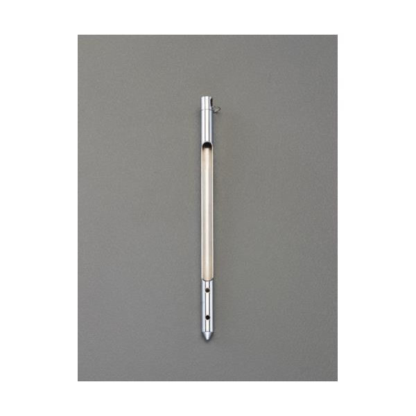 エスコメーカーお問い合わせ：06-6532-6226●水温、地温の測定に●サイズ…φ9x170mm●重量…19g●材質…真鍮●適応品番…EA722AA-50、-100●ガラス製の棒状温度計を衝撃から守る●目盛が読み取れるよう窓が開いています...