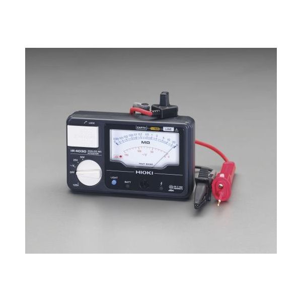 エスコメーカーお問い合わせ：06-6532-6226●精度…フルスケールの±5%●機能…電池電圧チェック、活線警告、放電機能、オートパワーセーブ、電池過放電防止●電源…単3電池×4本(付属)●サイズ…152(W)×40(D)×92(H)mm...