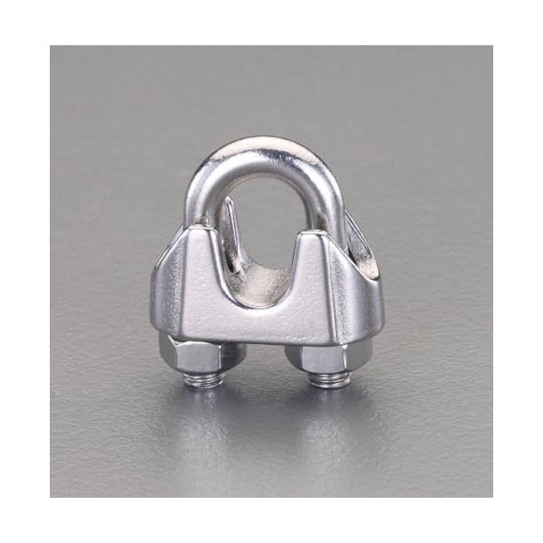 エスコメーカーお問い合わせ：06-6532-6226●材質…ステンレス(SUS316)●適合ワイヤー径…12mm●全長…55mm●幅…33mm