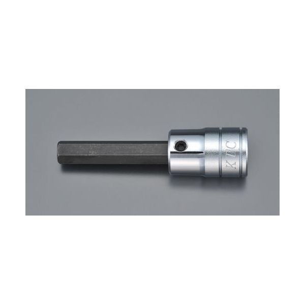 エスコメーカーお問い合わせ：06-6532-6226●差込角…3/8”●対辺…1/8”●サイズ…D：17mm 、L(全長)：61mm、 l：32mm●重量…43g