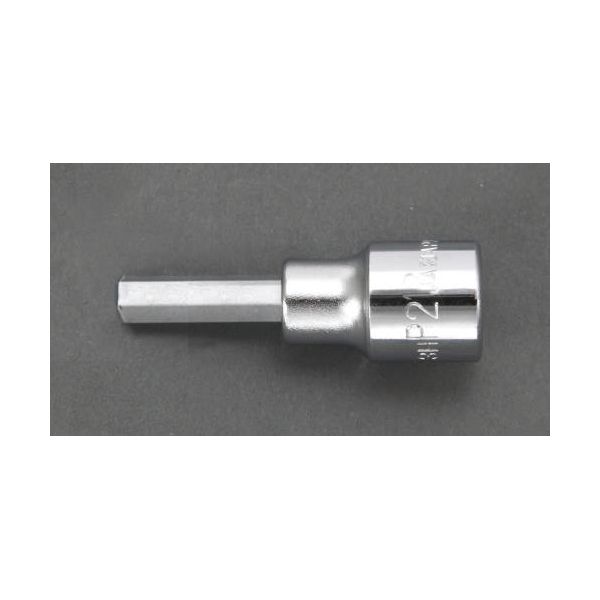 エスコメーカーお問い合わせ：06-6532-6226●差込角…3/8”●対辺…6mm●サイズ… D：17mm A：25mm L(全長）：52mm●重量…35g