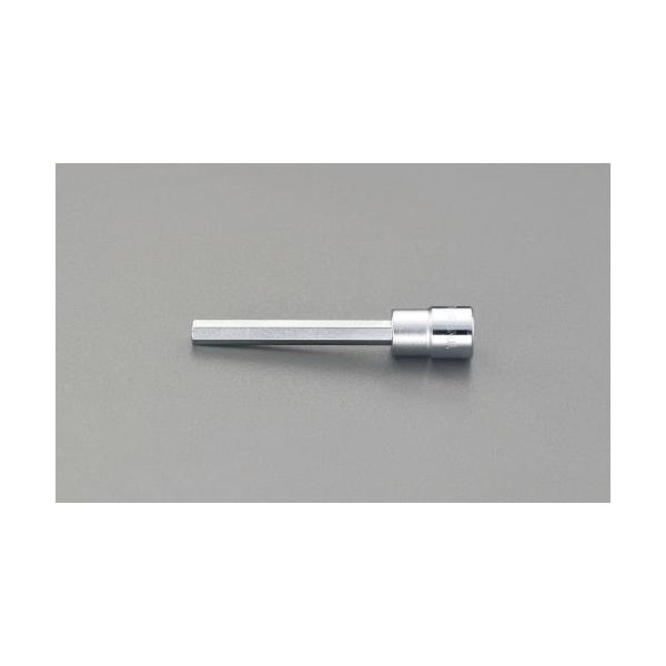 エスコメーカーお問い合わせ：06-6532-6226●差込角…3/8”●対辺…4mm●サイズ…D：17mm、A：73mm、L(全長）：100mm●重量…46g