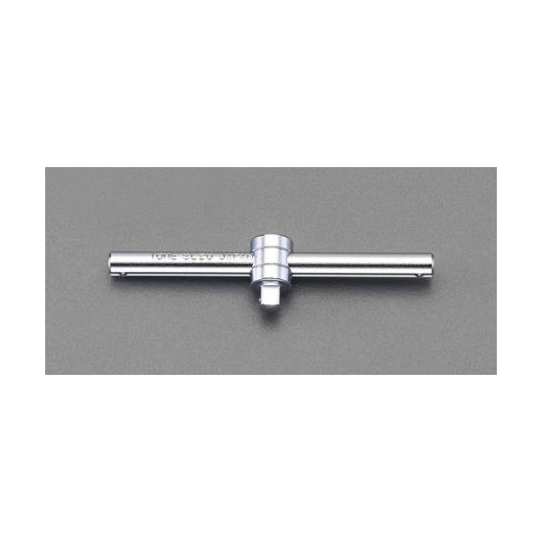 エスコメーカーお問い合わせ：06-6532-6226●差込角…1/4”●サイズ…D：8mm、H：16.6mm、L(全長）：105mm●重量…55g●差込ドライブが中心にくるとストッパーが働きます。●力を加えた時に角ドライブが回らないように、...