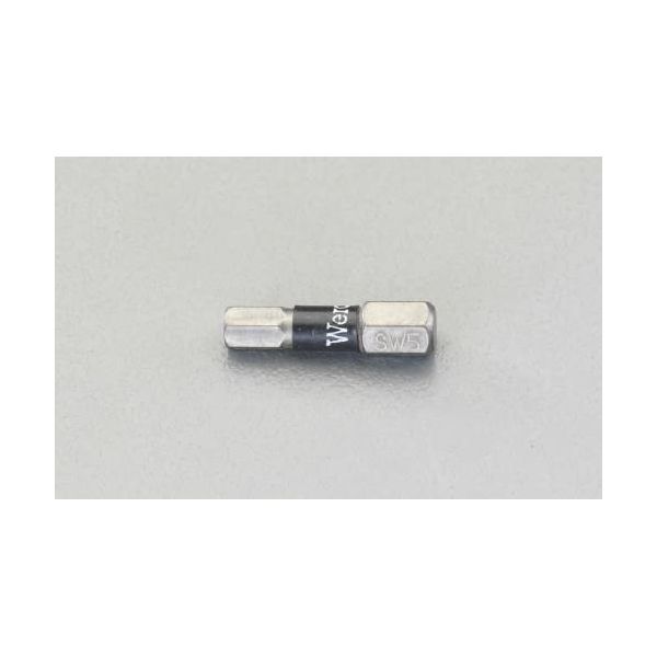 エスコメーカーお問い合わせ：06-6532-6226●商品名…840/1IMP DC●IMPAKTORシリーズ●六角シャンク…1/4”●サイズ…4mm●全長…25mm●差込部分…8.9mm●重量…4g●先端の六角はHex-Plus仕様。通常...