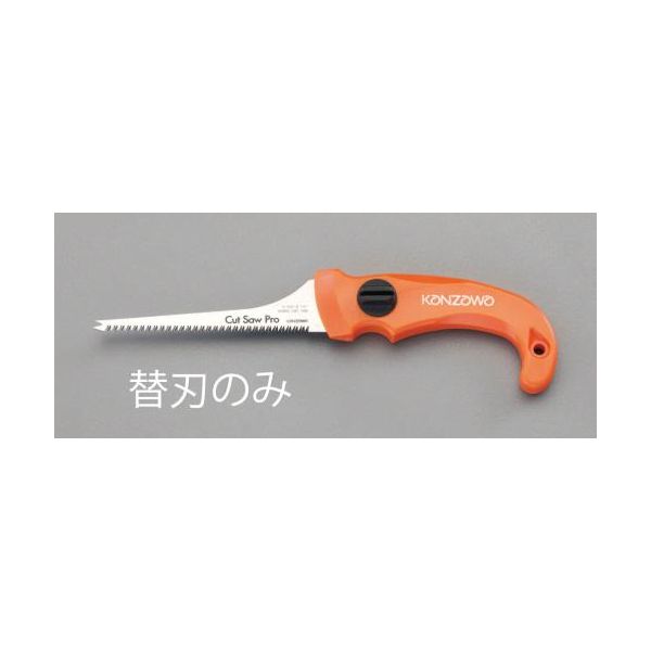 エスコメーカーお問い合わせ：06-6532-6226●用途…EA599KB-1用替刃●刃材質：SK-5●刃長…100mm●刃厚…0.9mm●ピッチ…18山(寸目)