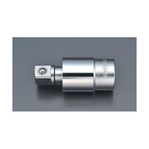エスコメーカーお問い合わせ：06-6532-6226●差込角…1/2”●直径…29mm●全長…65mm●重量…170g●±22°までの角度をつけることができます。