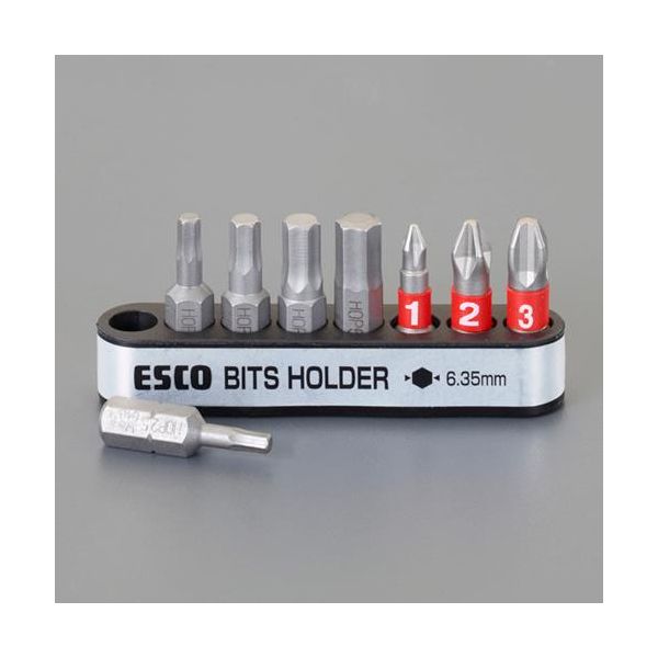 ●…8本セット●(＋)・Hex-Plusビット・六角シャンク：1/4”・全長：25mm・サイズ：(＋)：＃1＃2・＃3　Hex-Plus：2.5・3・4・5・6mm・重量：4(＃1、2.5mm)・5（＃2、＃3、3〜5mm）・6(6mm）g...