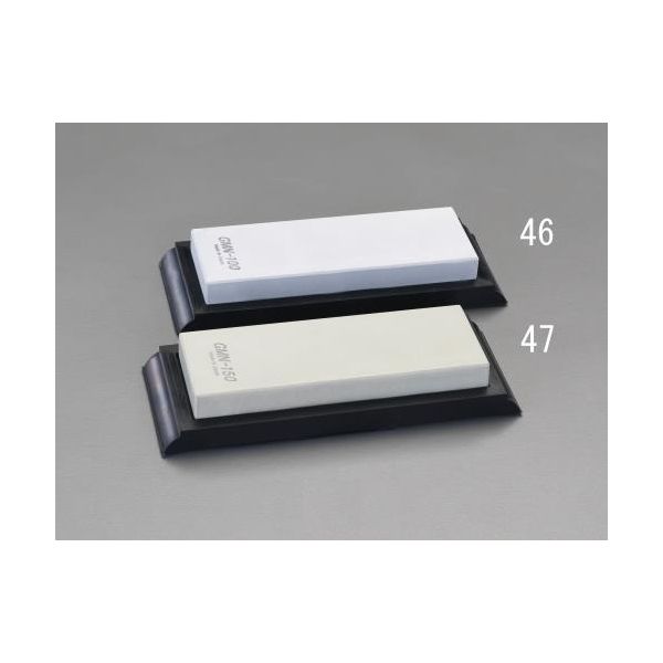 エスコメーカーお問い合わせ：06-6532-6226●用途…超仕上用●サイズ…205×73×20mm●粒度…＃10000●付属品…ゴム台、面修正砥石●滑らかで絶妙な研ぎ味●温度変化、水に浸したままでの砥石硬度の低下や、ひび割れ等、変質せず減...
