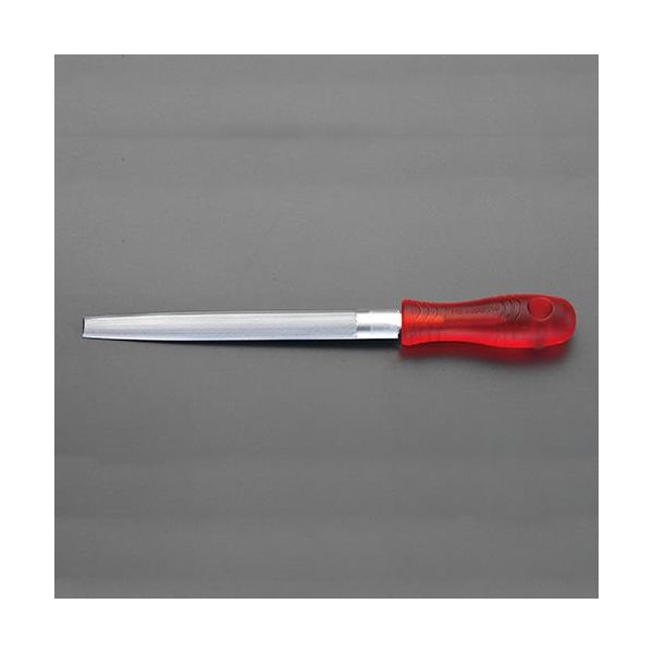 エスコメーカーお問い合わせ：06-6532-6226●材質…合金工具鋼(SKS-8)●仕様…柄付●形状…半丸●やすり目…複目●粗さ…中目●全長…260mm●刃長…150mm●幅…16mm●HV900(HRC67)の表面硬度を持たせることで、...